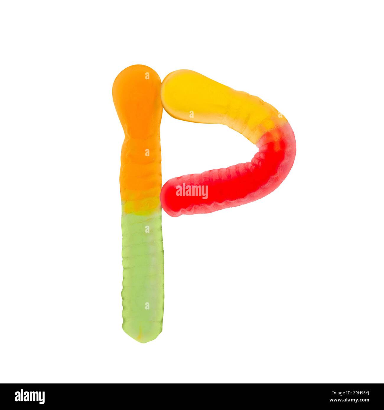 Red P Yellow Background Logo