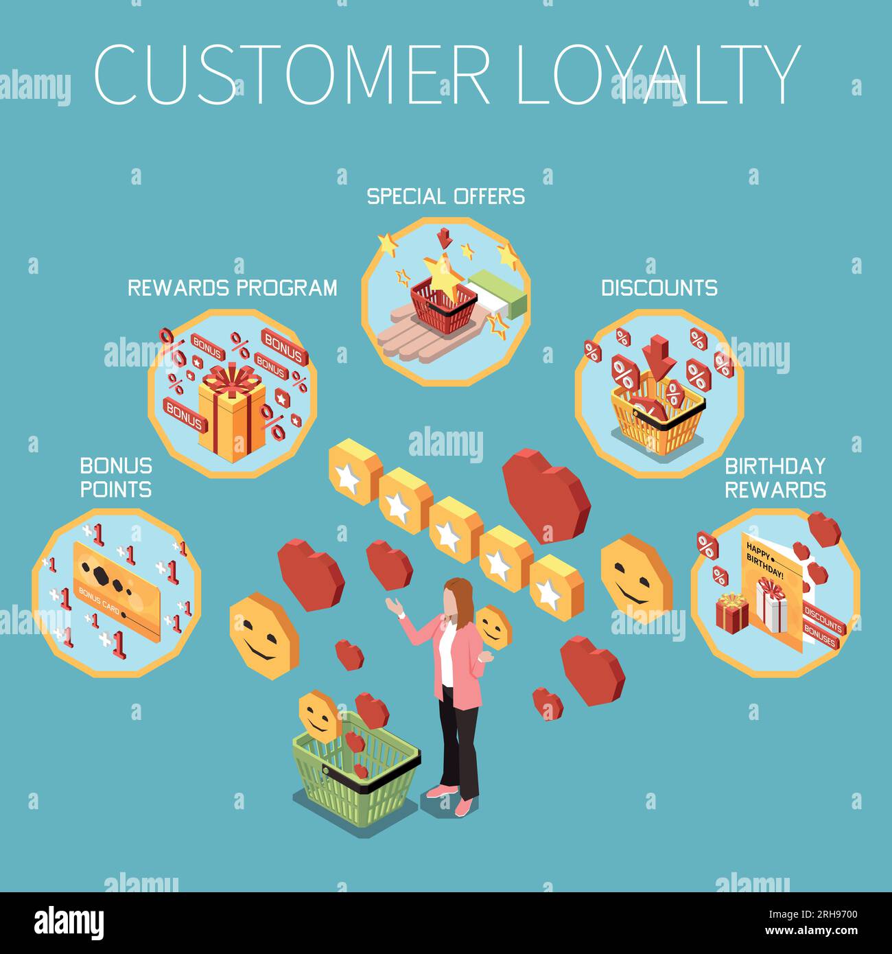 Reward points card Stock Vector Images - Alamy