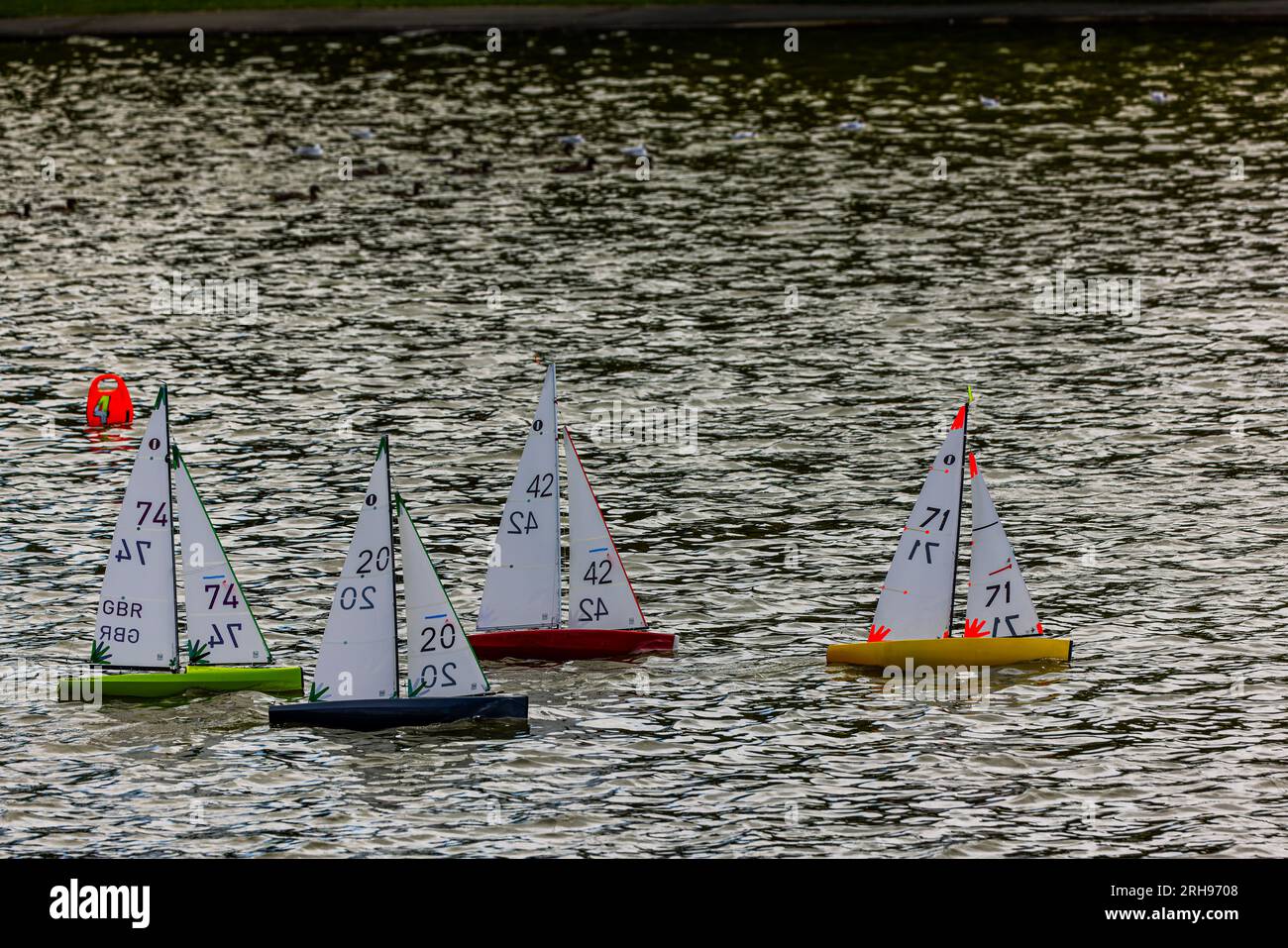 IOM yacht racing Stock Photo - Alamy