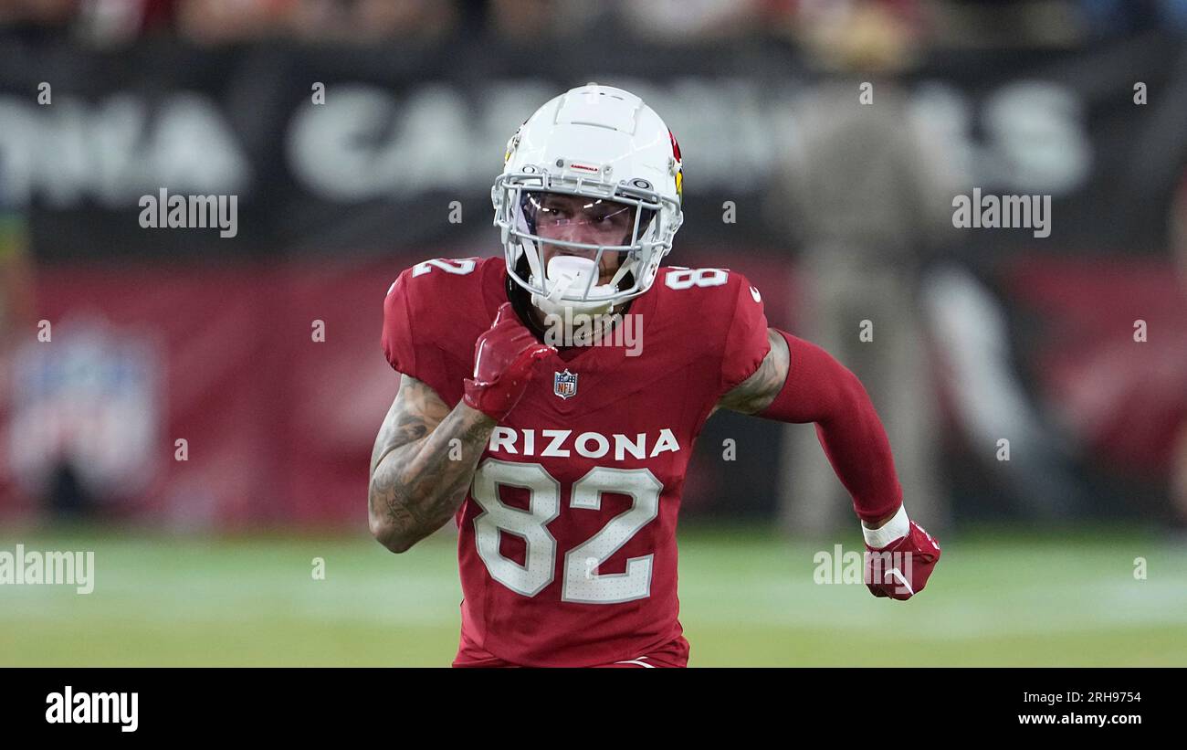 Arizona Cardinals wide receiver Andre Baccellia (82) against the Denver ...
