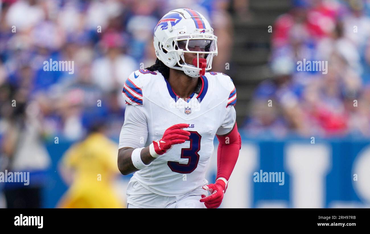 Buffalo Bills safety Damar Hamlin (3) during an NFL preseason football ...