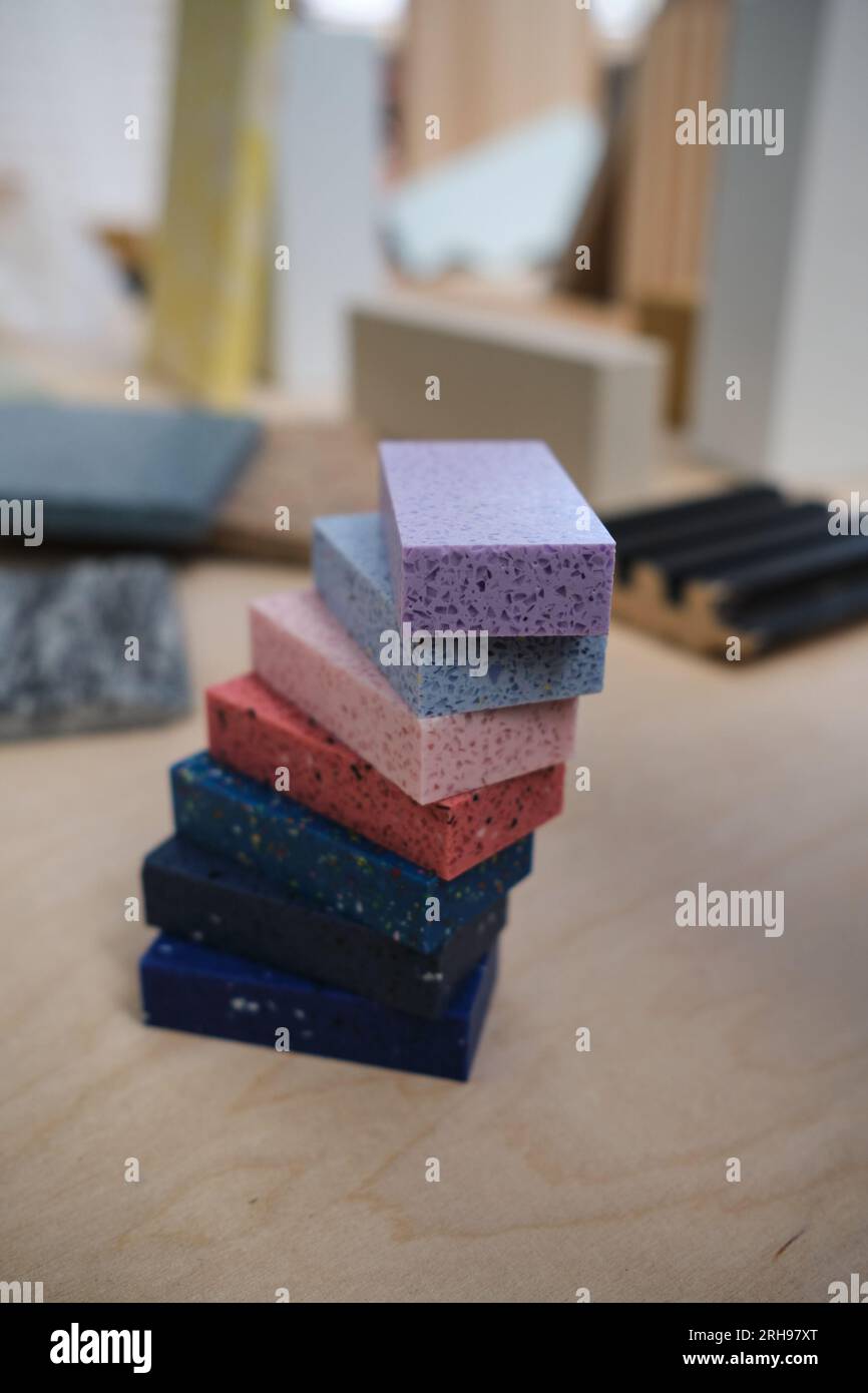 Building blocks material granite Stock Photo - Alamy