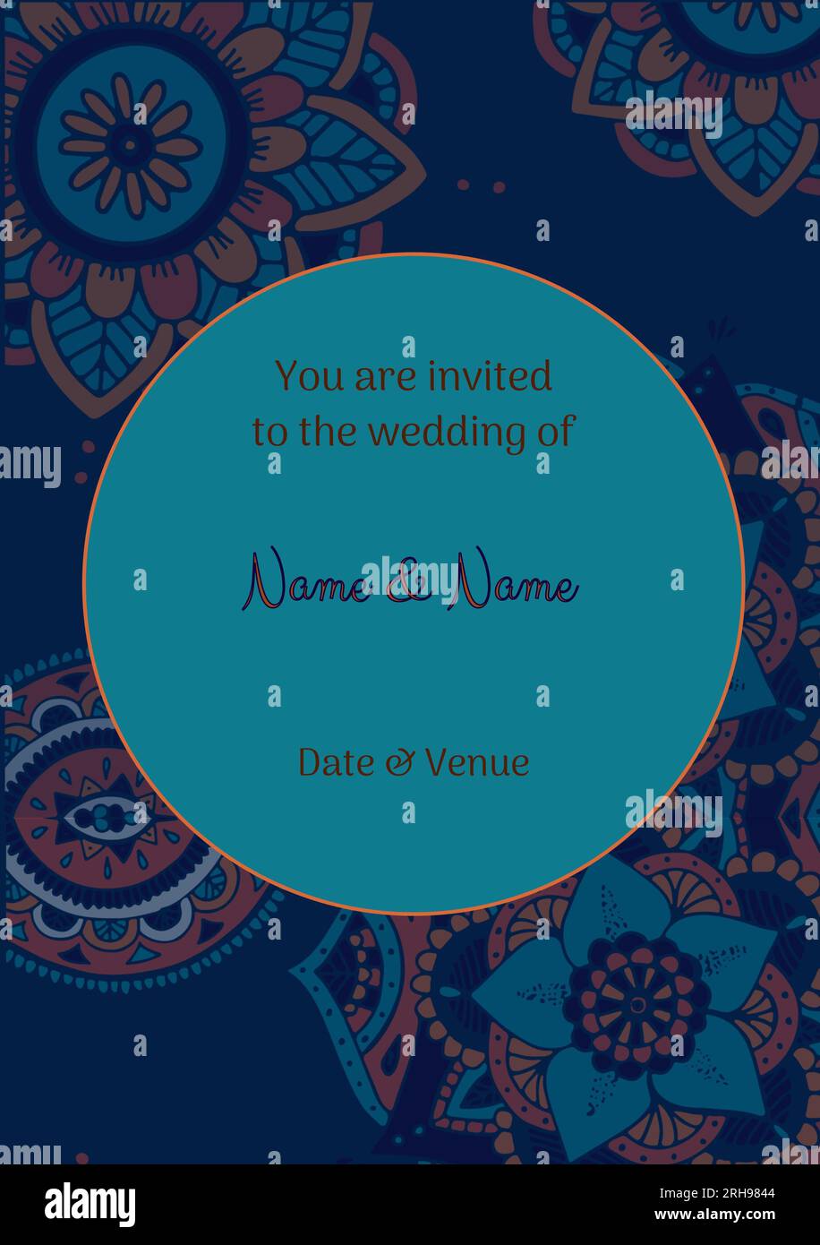 Indian wedding pattern hi-res stock photography and images - Alamy