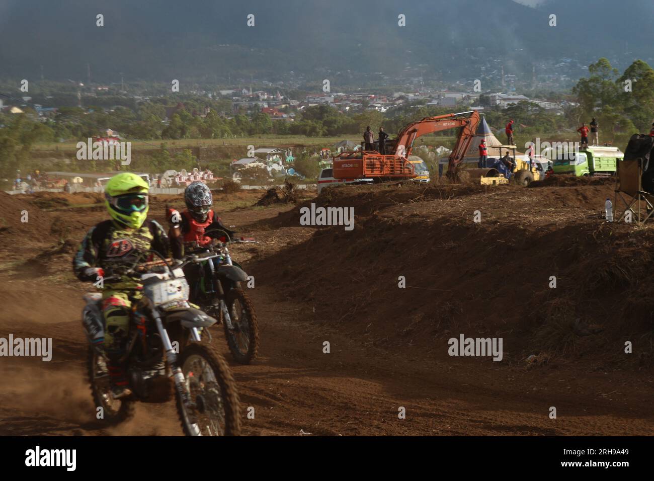 The style and action of the motorcycle racers and the enthusiasm of the ...