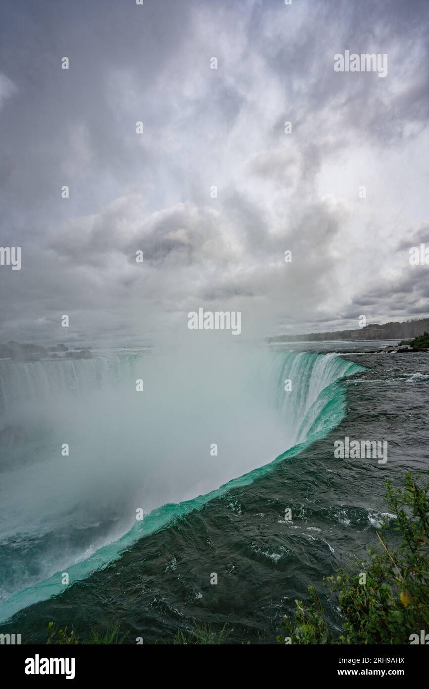 scenes from around Niagra Falls, taken from the Canadian side and ...
