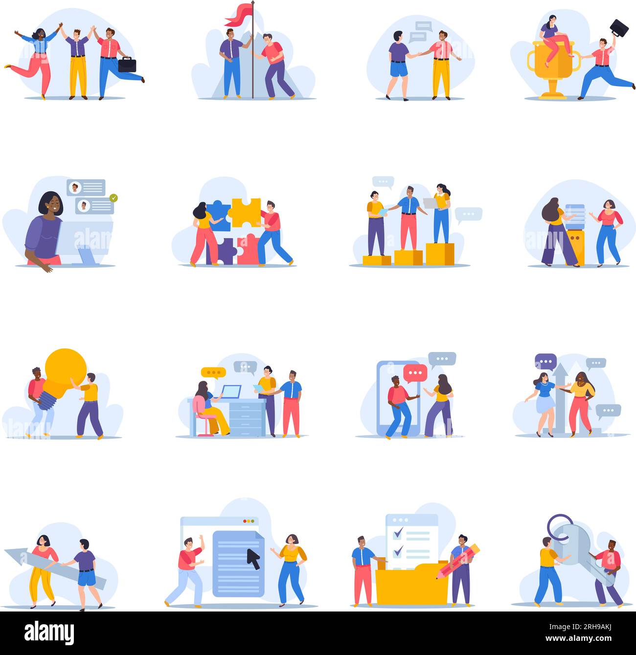 Human computer interactions Stock Vector Images - Alamy