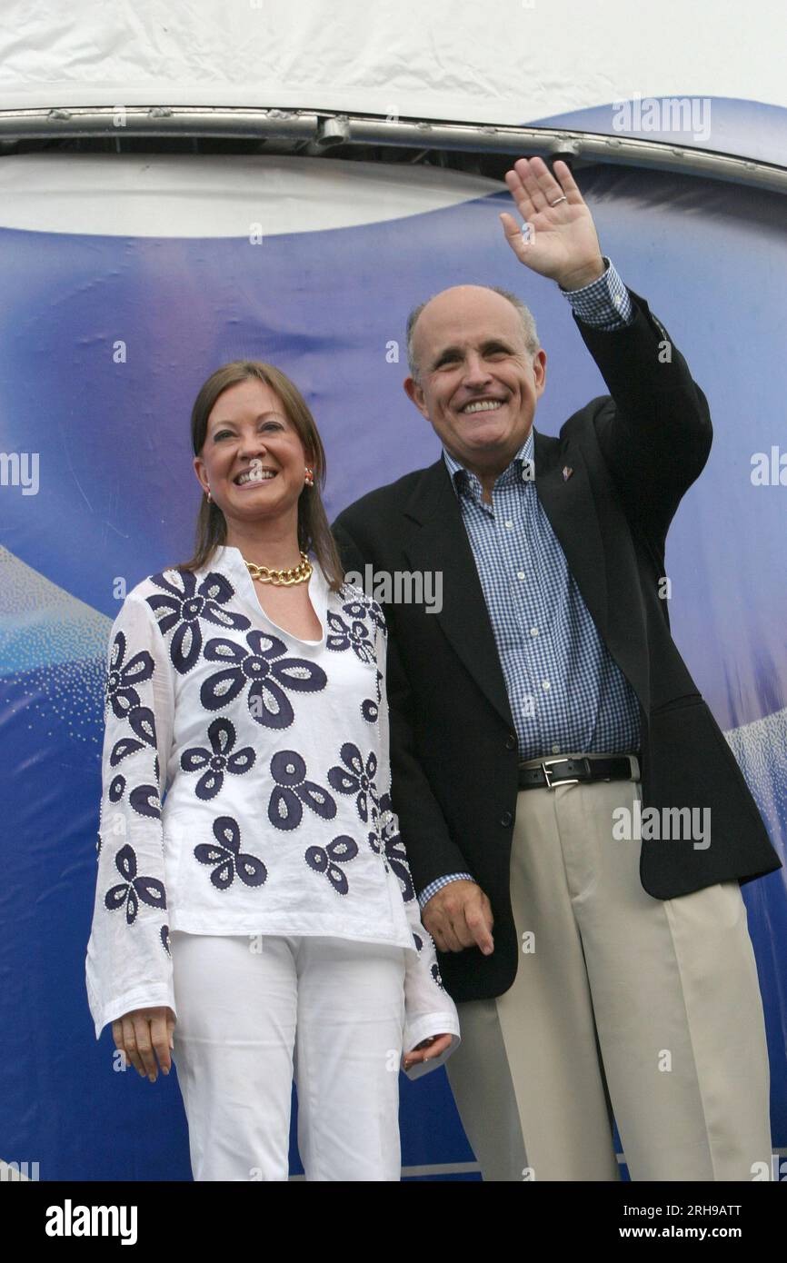 Daytona Beach, Fl - July 7: Judith Nathan; Rudy Giuliani is introduced ...