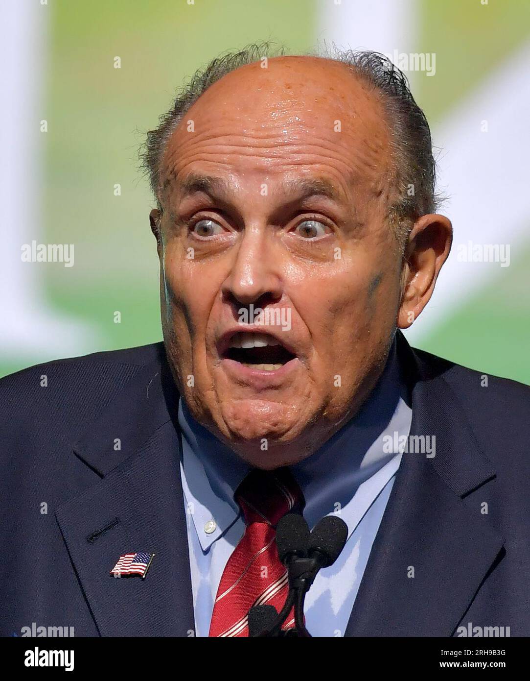 WEST PALM BEACH, FL - DECEMBER 19: Wearing his New York Yankee's World ...