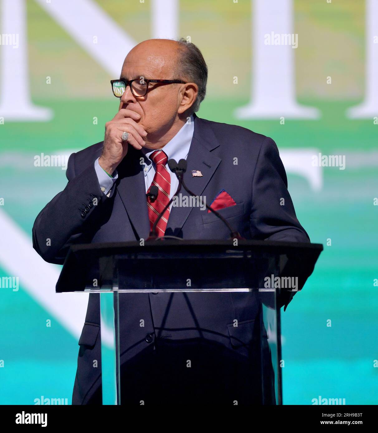 WEST PALM BEACH, FL - DECEMBER 19: Wearing his New York Yankee's World ...