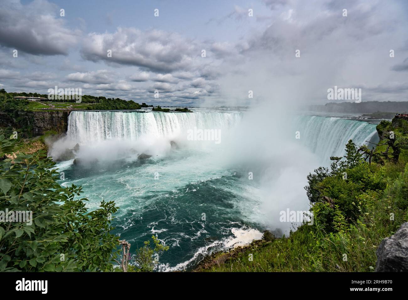 scenes from around Niagra Falls, taken from the Canadian side and ...