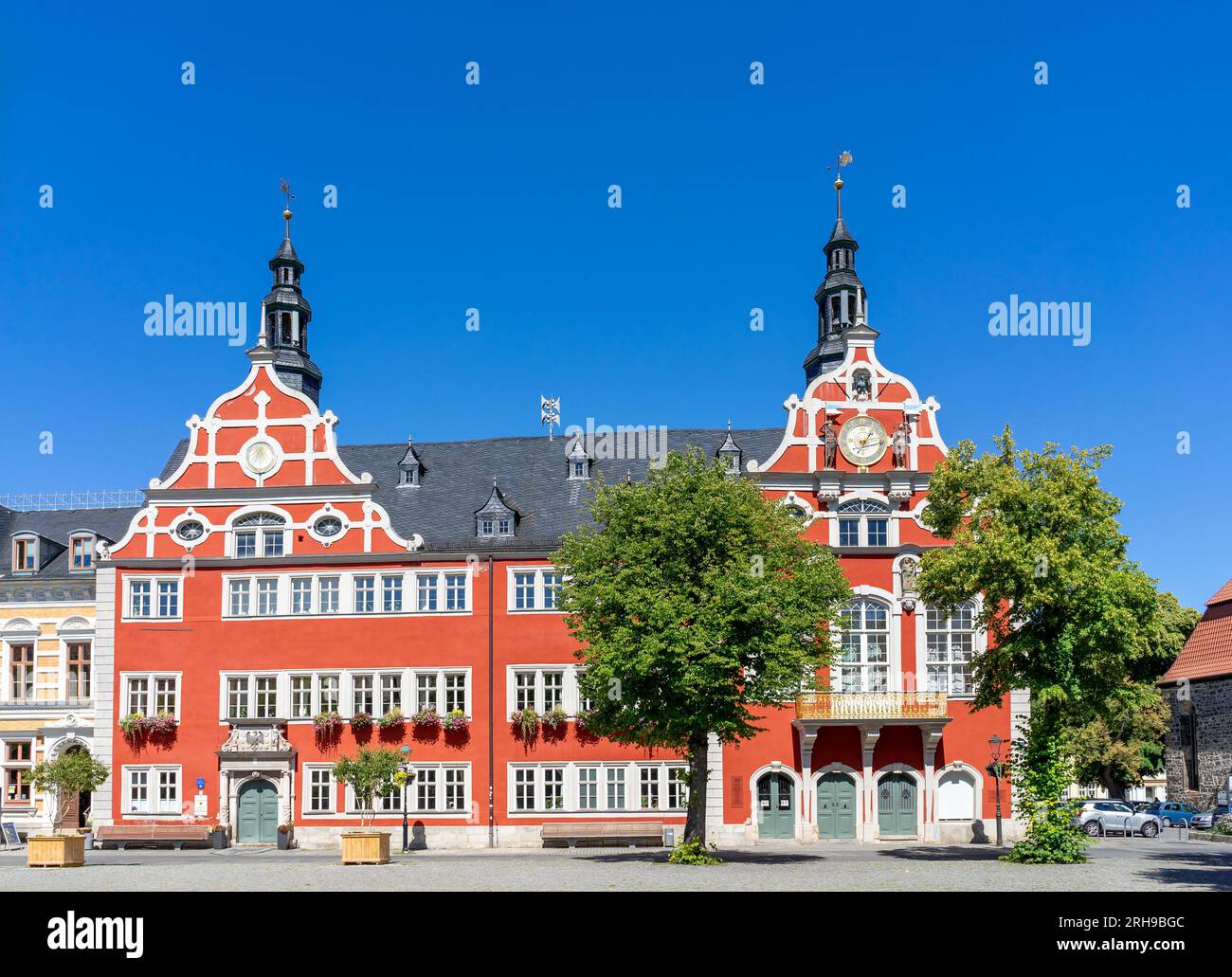old town hall in arnstadt ,thuringia germany Stock Photo - Alamy
