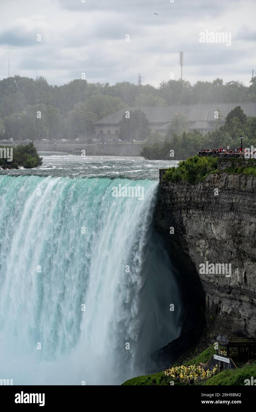 scenes from around Niagra Falls, taken from the Canadian side and ...