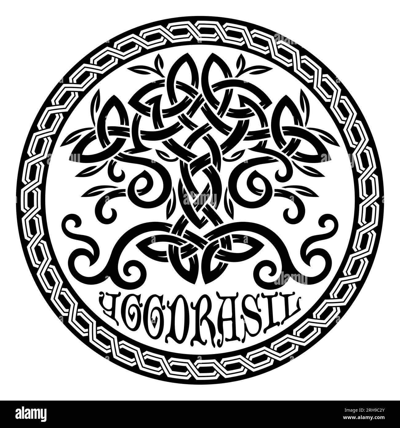 Yggdrasil The Legendary World Tree Of Norse Mythology Yggdrasil the ...