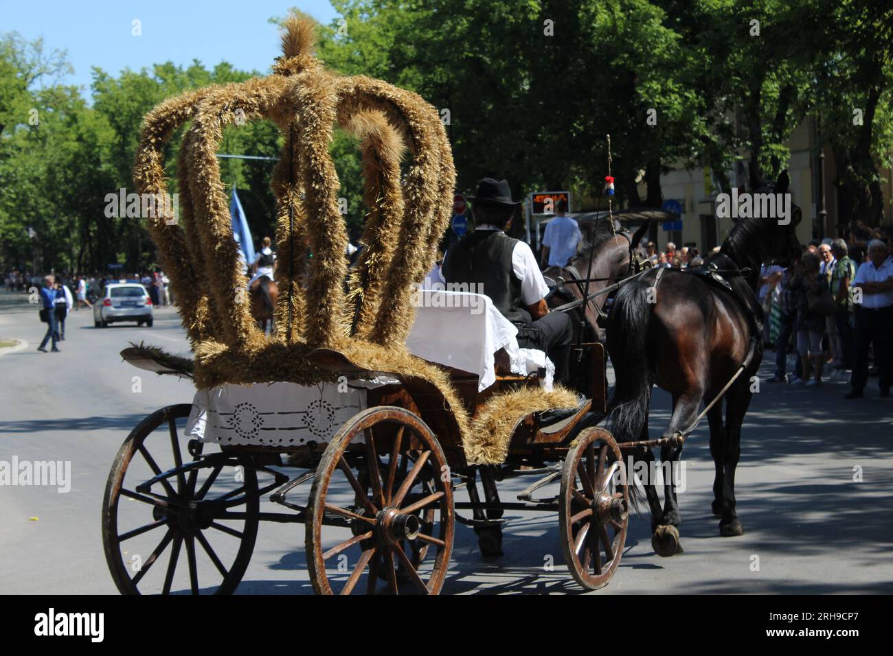 Crown of wheat Stock Photo - Alamy