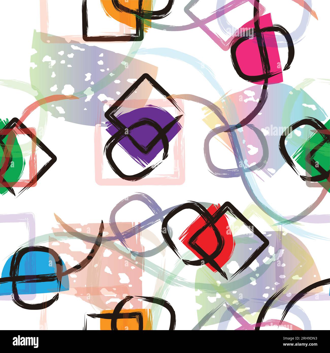 seamless abstract brush transparent object wallpaper background vector ...