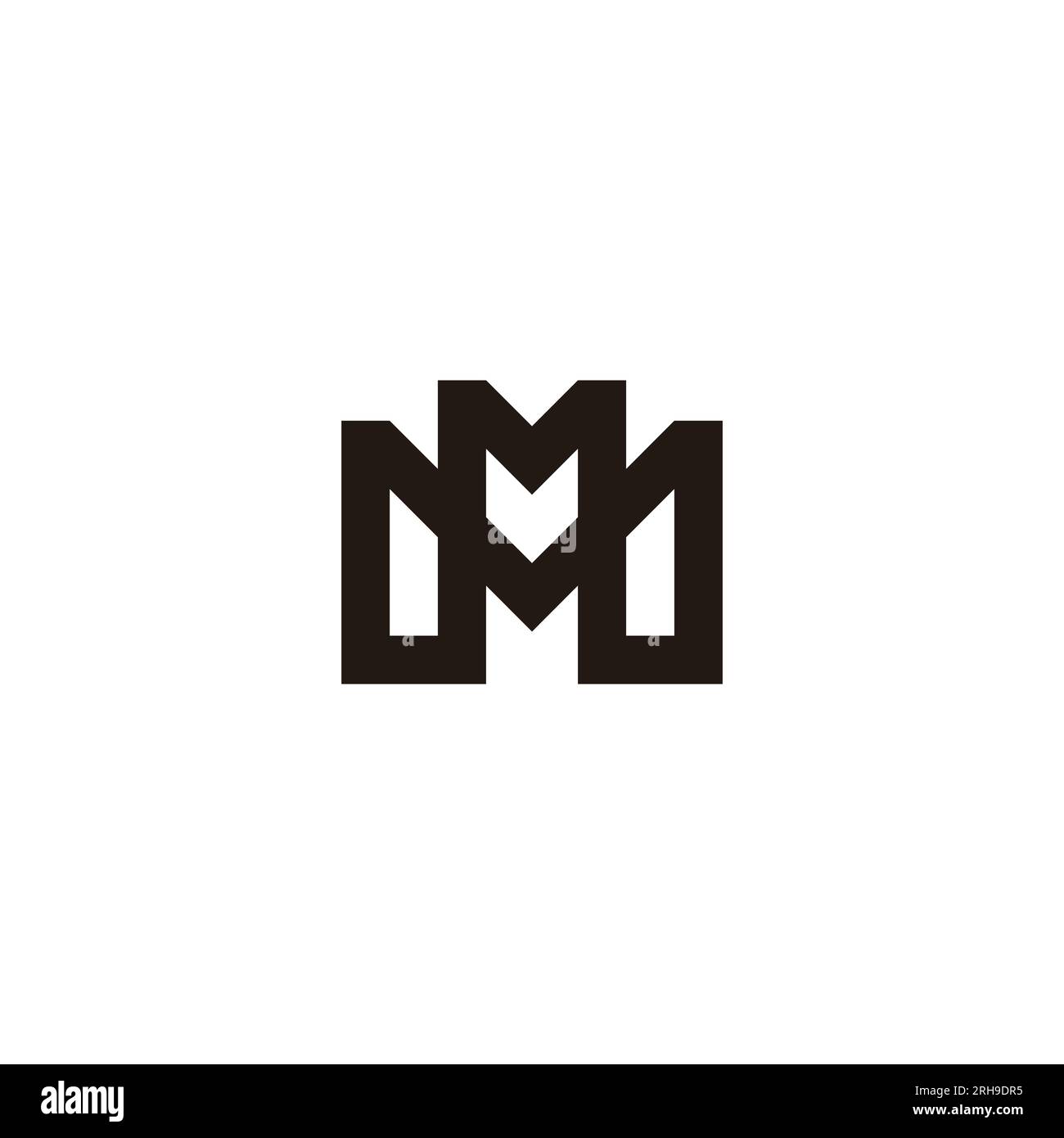 Meter Kubik Logo M3 Logo Stock Vector Images Alamy