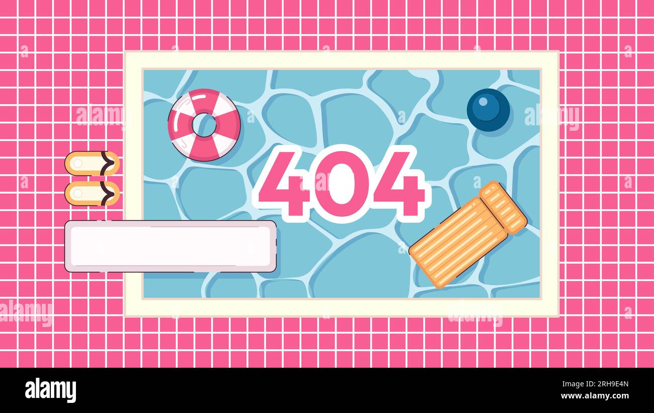 Japanese swimming pool Stock Vector Images - Alamy