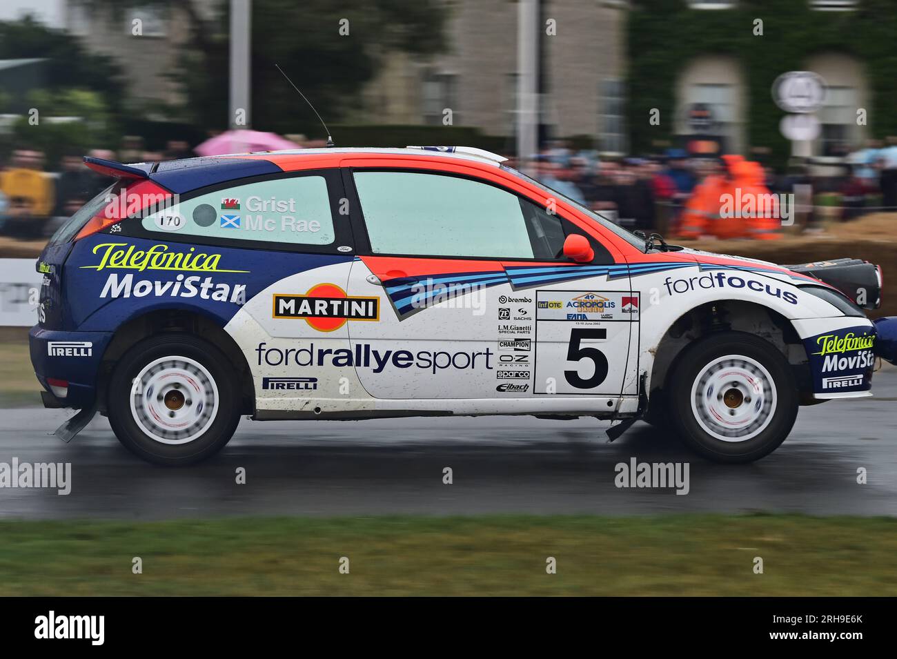 James Martin, Ford Focus WRC, 50 Years of WRC, World Rally Championship, A selection of the ...
