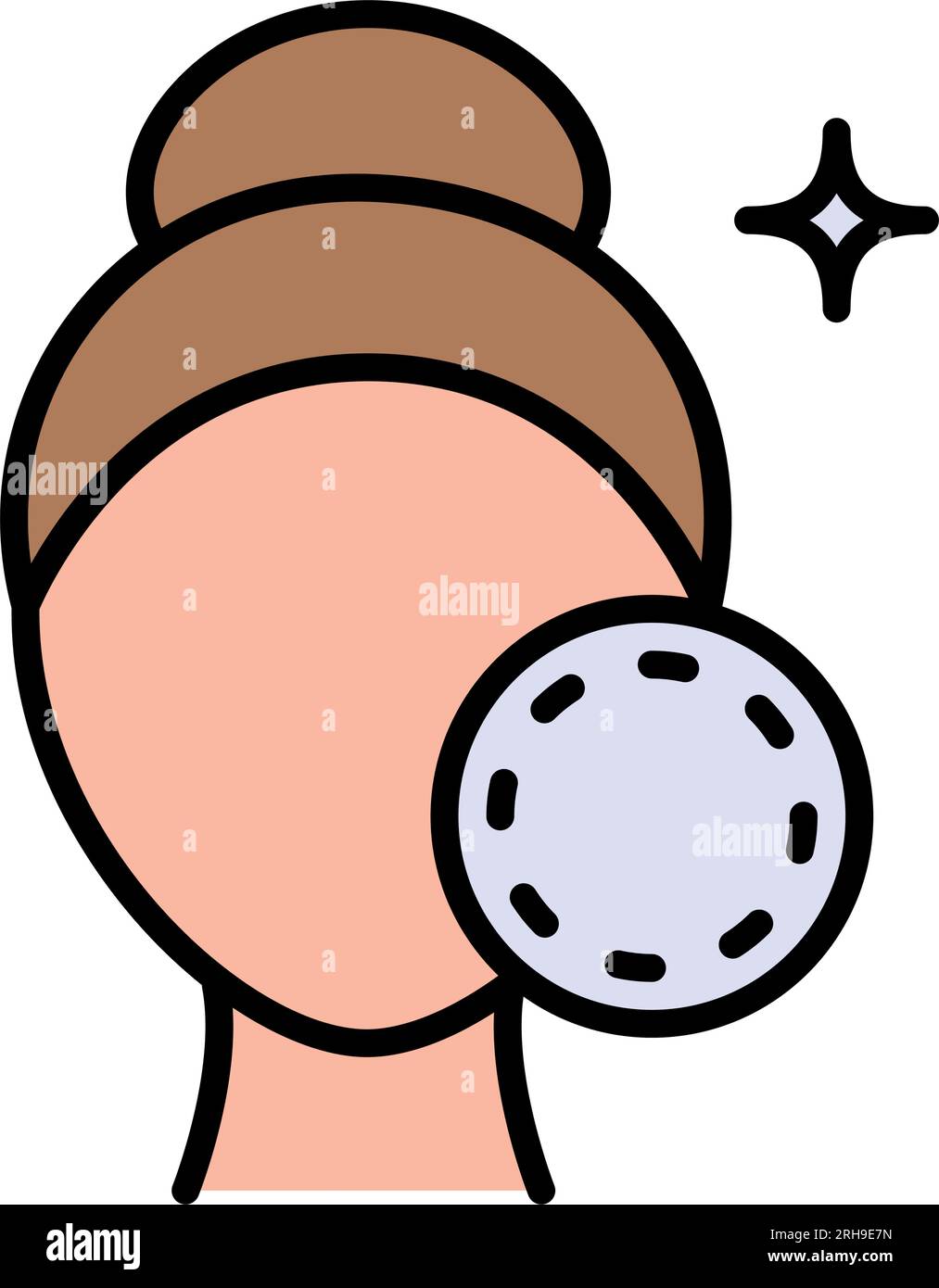 Moisturizer procedure Stock Vector Images - Alamy