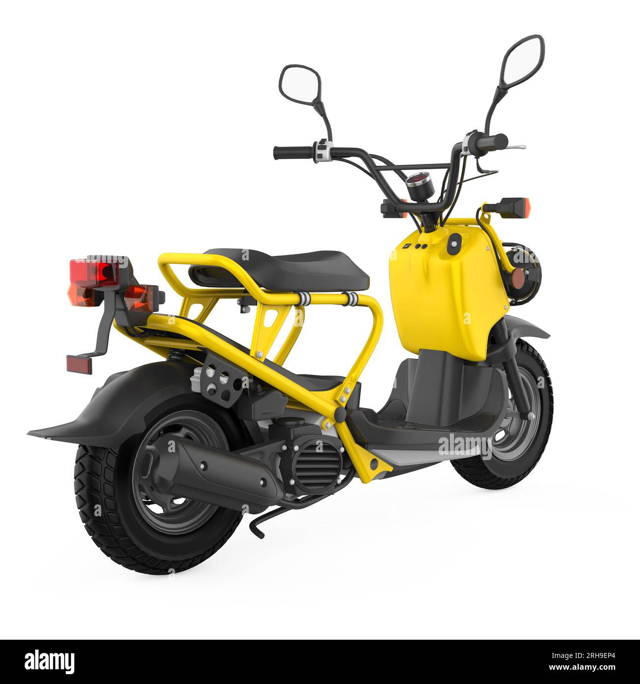 Scooter Motorcycle Isolated Stock Photo - Alamy