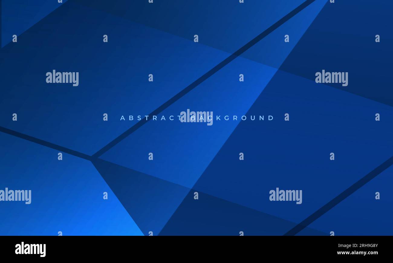 Blue abstract modern vector background with geometric shapes. Vector ...