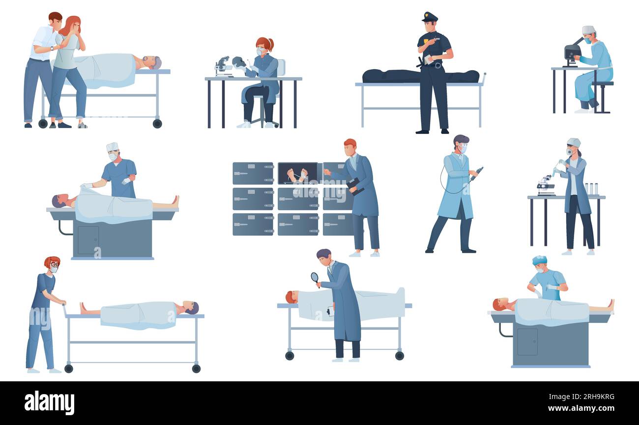 Medical cadaver Stock Vector Images - Alamy