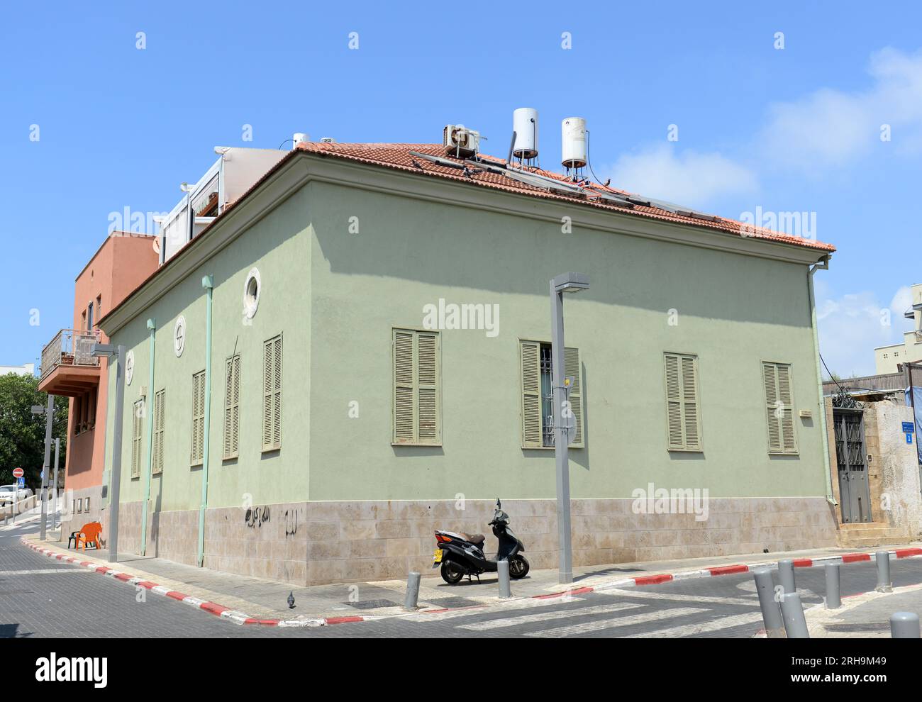 Renovated old buildings in Jaffa, Israel Stock Photo - Alamy