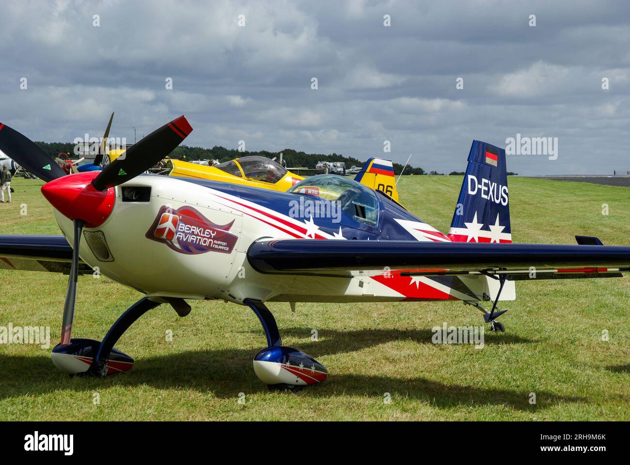 Extra EA-330SC aerobatic aircraft D-EXUS at the World Aerobatics ...
