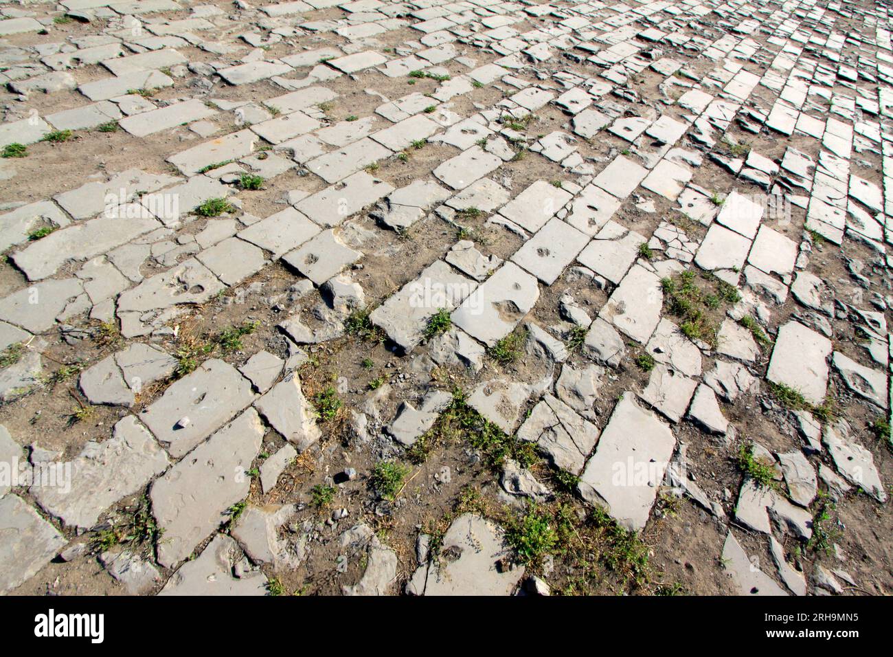 brick paved ground ancient chinese architecture Stock Photo - Alamy