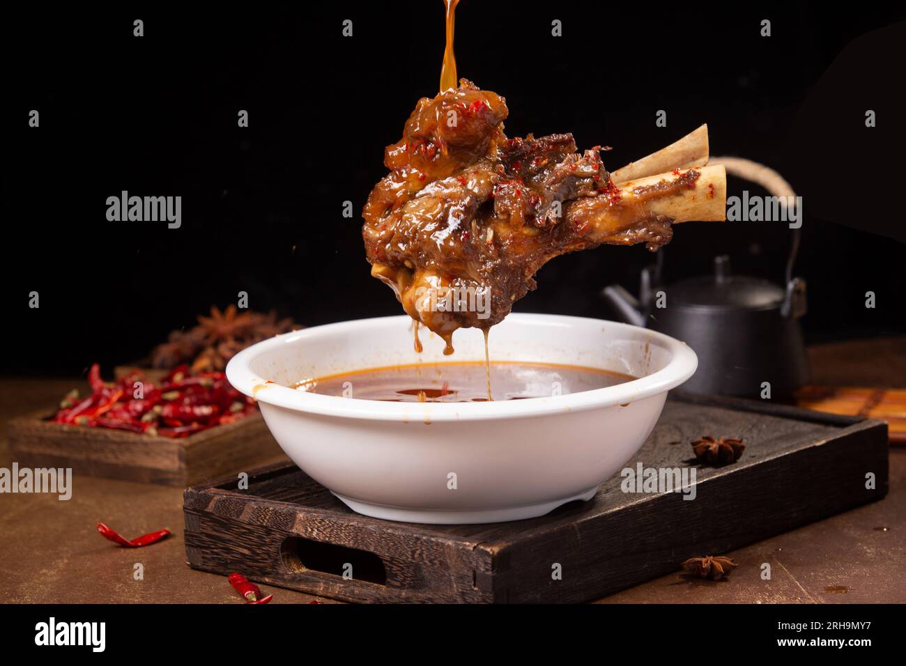 Big pig bones hi-res stock photography and images - Alamy