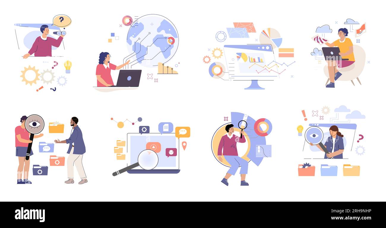 Gathering data flat set of people involved in collection analysis ...