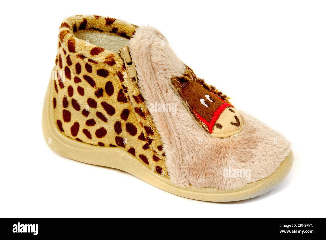 A sweet baby shoe taken on a clean white background Stock Photo - Alamy