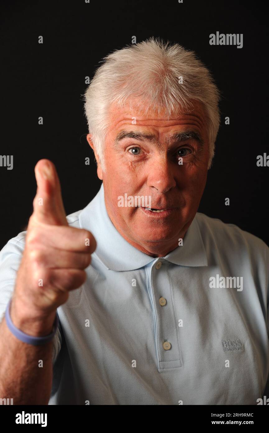 Former football manager Bobby Gould Stock Photo - Alamy