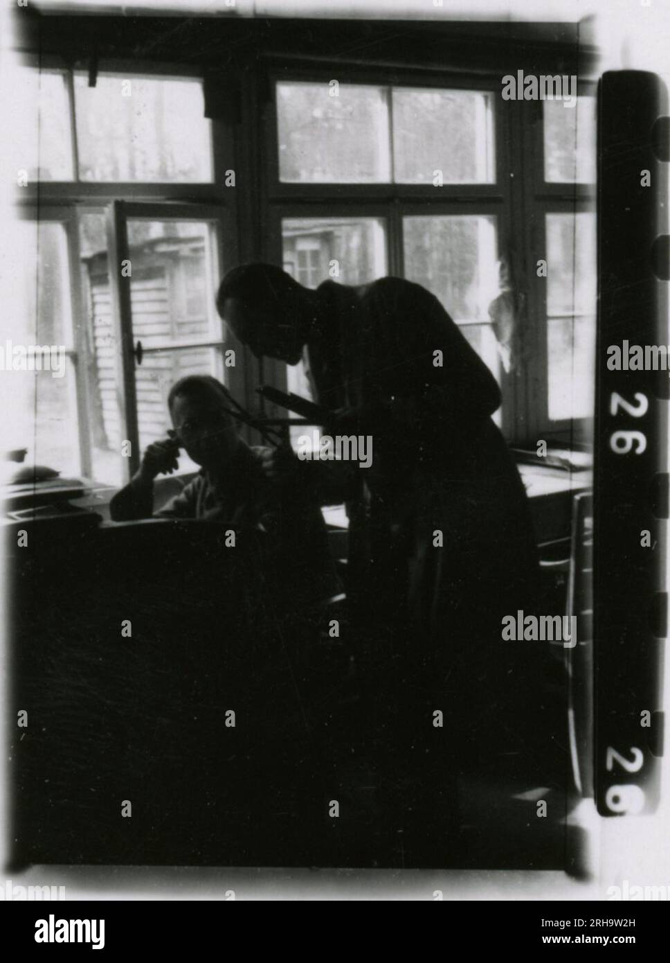 SS Photographer, Hoffmann, Rudi (1943-44) Soldiers undergoing medical ...