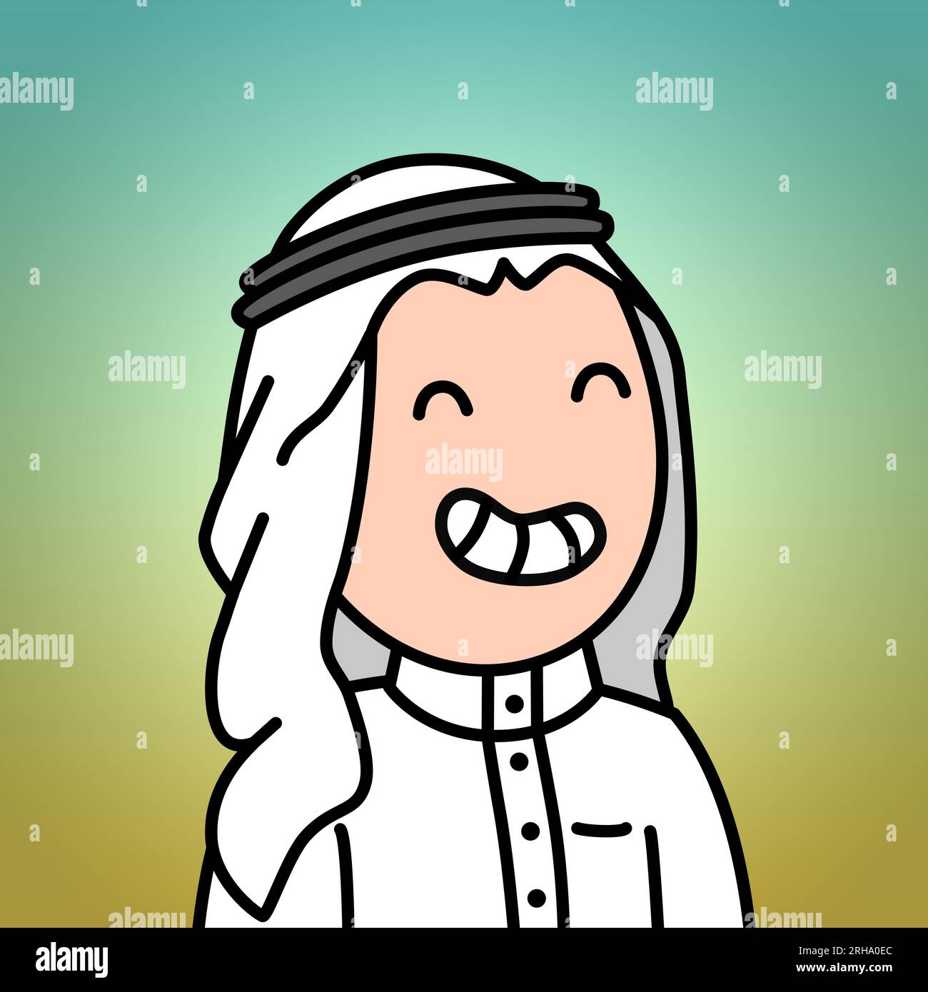 NFT Arab Family Doodles Art #33 Stock Photo - Alamy