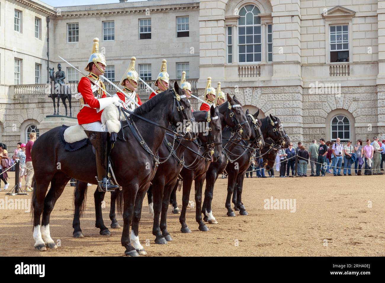 Royal horse guards parade helmet hi-res stock photography and images ...