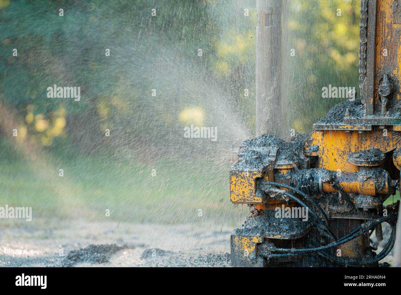 Borewell drilling hi-res stock photography and images - Alamy