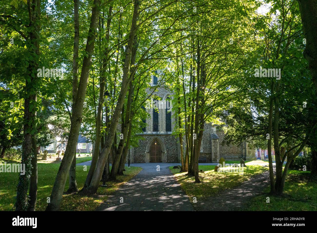 Halstead Holy Trinity Church Stock Photo - Alamy