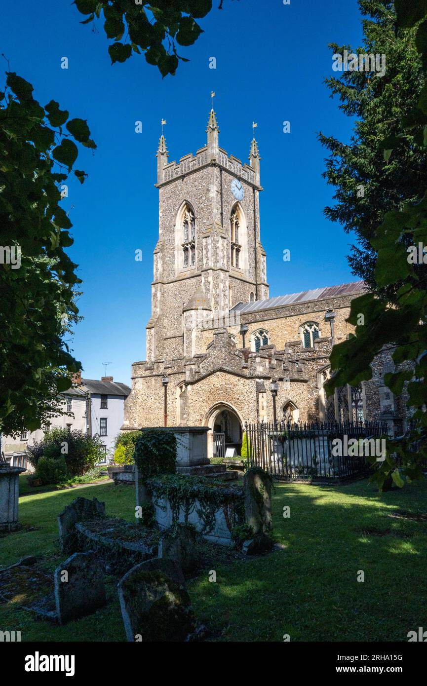 St Andrews Church, Halstead Stock Photo - Alamy
