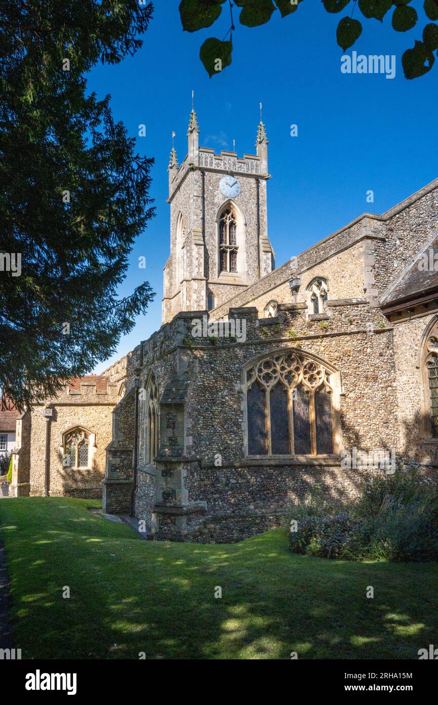 St Andrews Church, Halstead Stock Photo - Alamy