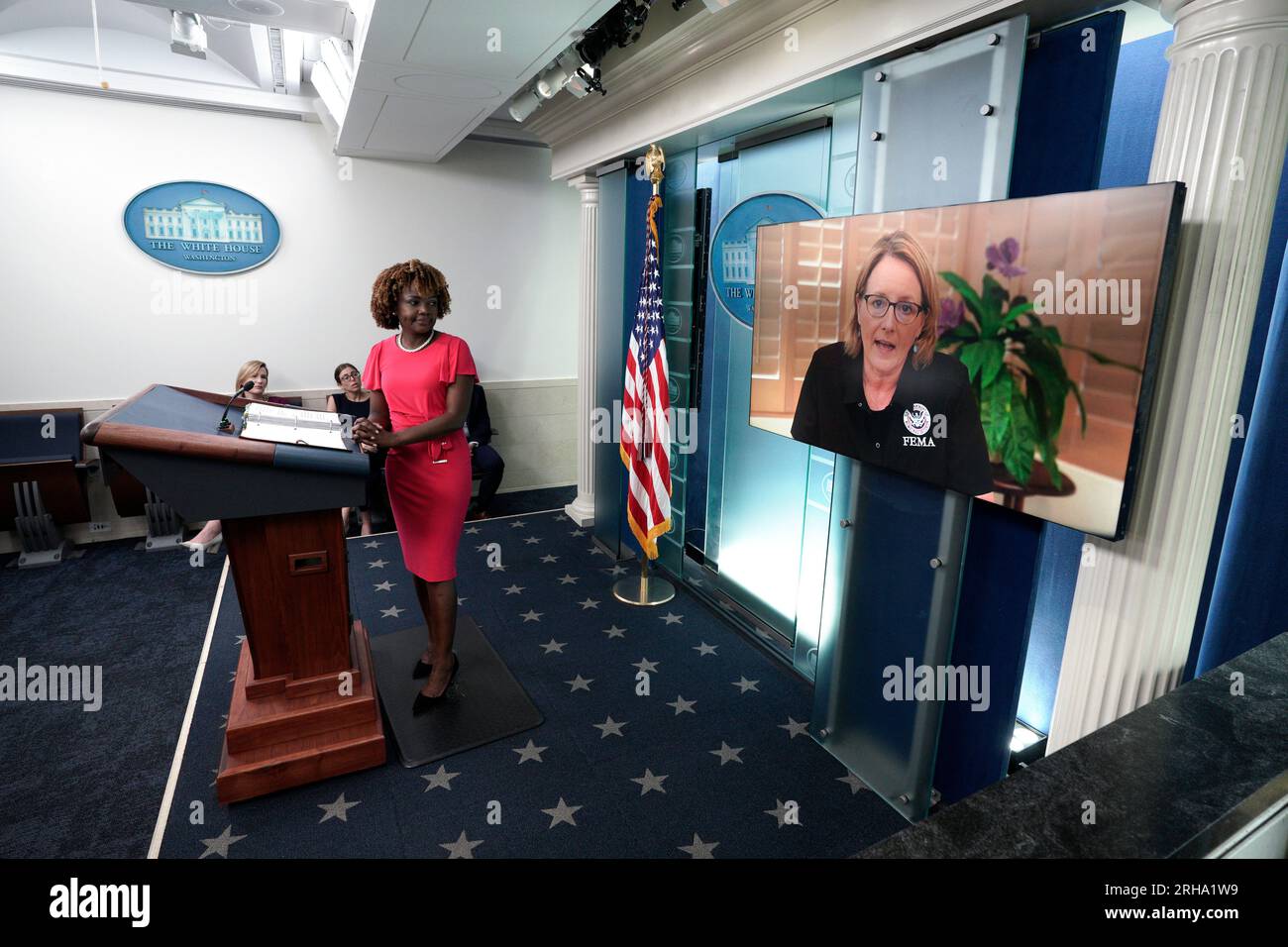 FEMA Administrator Deanne Criswell speaks virtually about the Maui ...