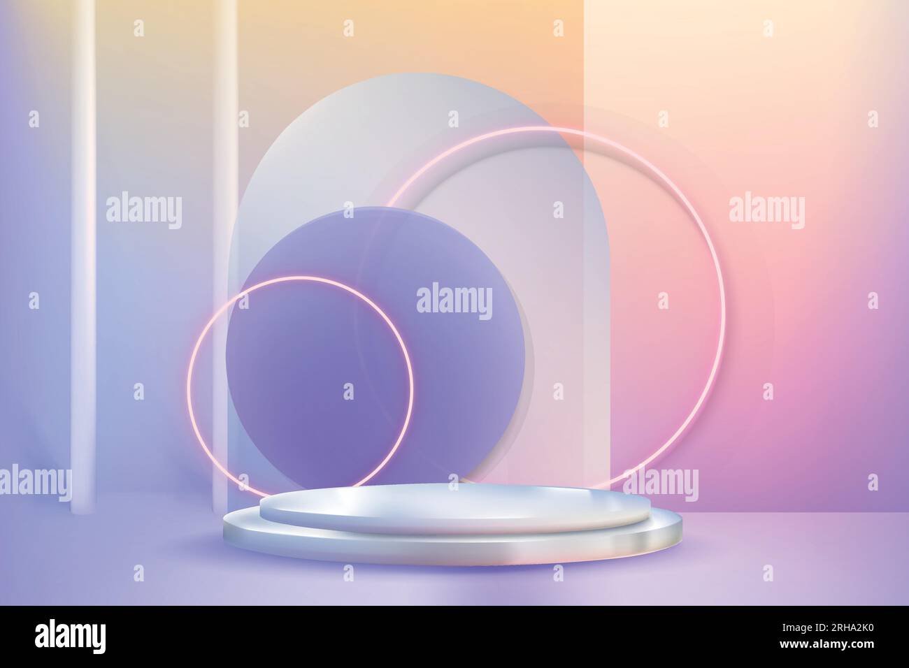 3D Lighting template to present your product Stock Vector Image & Art ...