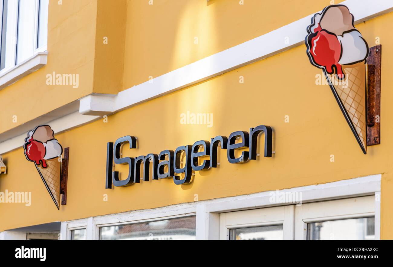 Ismageren - Ice cream cafe in Skagen, Denmark Stock Photo - Alamy