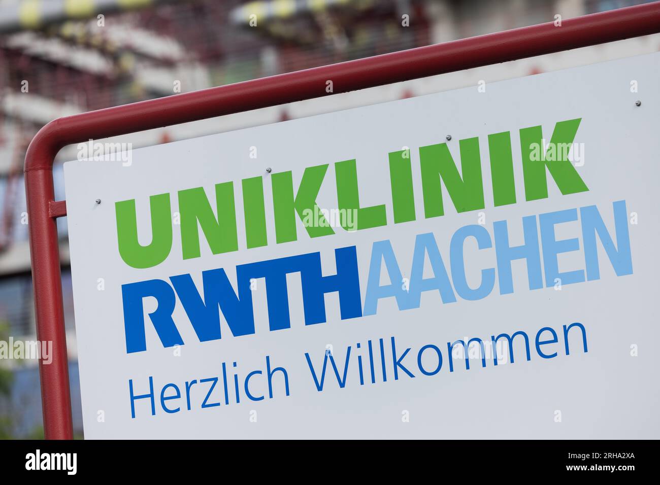 Aachen, Germany. 15th Aug, 2023. View of the RWTH Aachen University ...