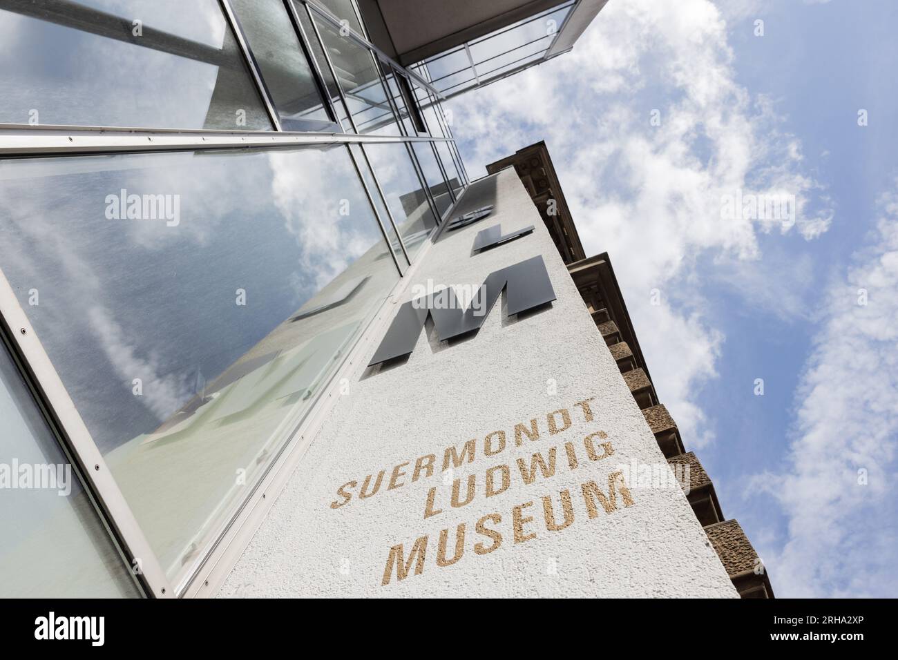 Aachen, Germany. 15th Aug, 2023. View of the Suermondt Ludwig Museum. Credit: Rolf Vennenbernd ...