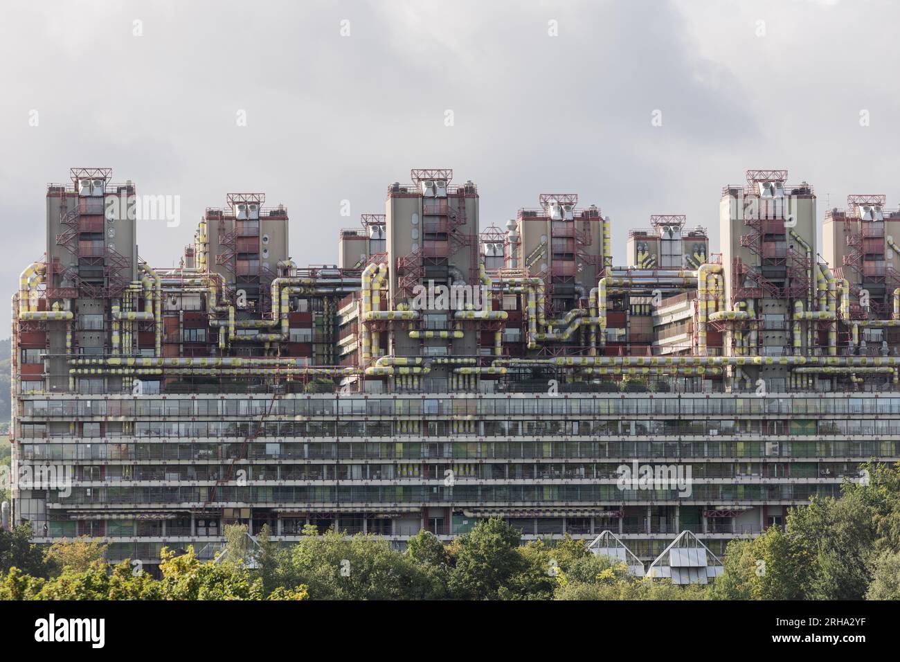 Aachen, Germany. 15th Aug, 2023. View of the RWTH Aachen University ...