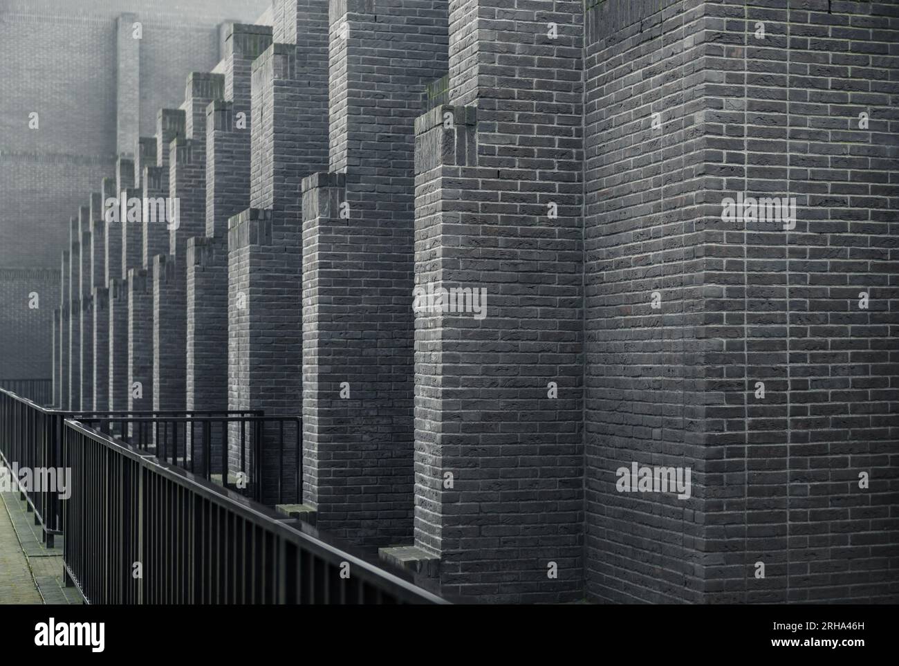 exterior walls of Gdański Teatr Szekspirowski (Gdańsk Shakespeare ...