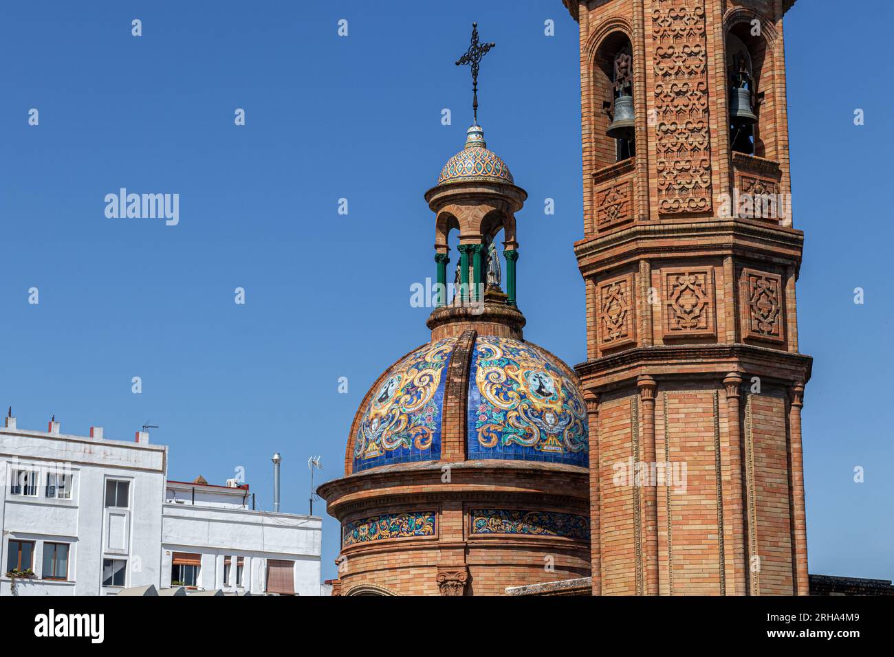 Sevilla, Spain. The Capilla del Carmen (Carmel Chapel) also known as Iglesia del Puente (Bridge ...