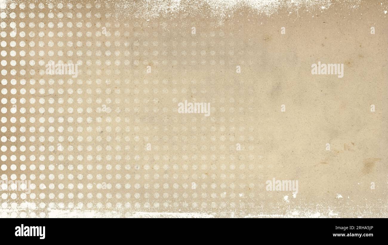 Vintage paper background with fading dotted pattern Stock Photo - Alamy
