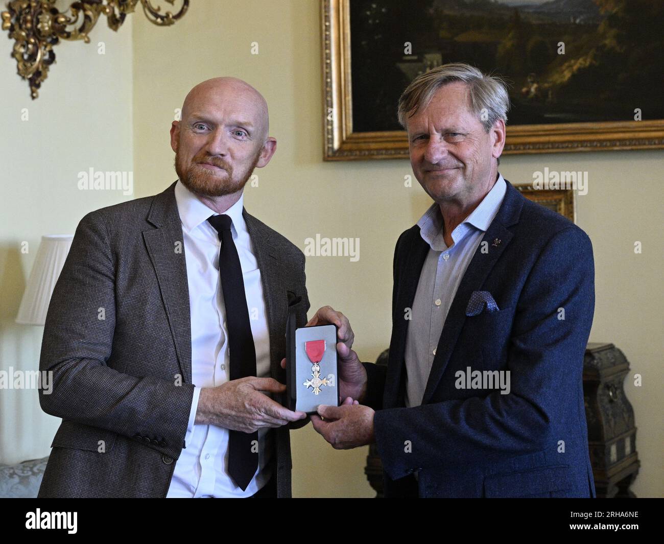 Prague, Cr. 15th Aug, 2023. Former modern pentathlete and later coach ...